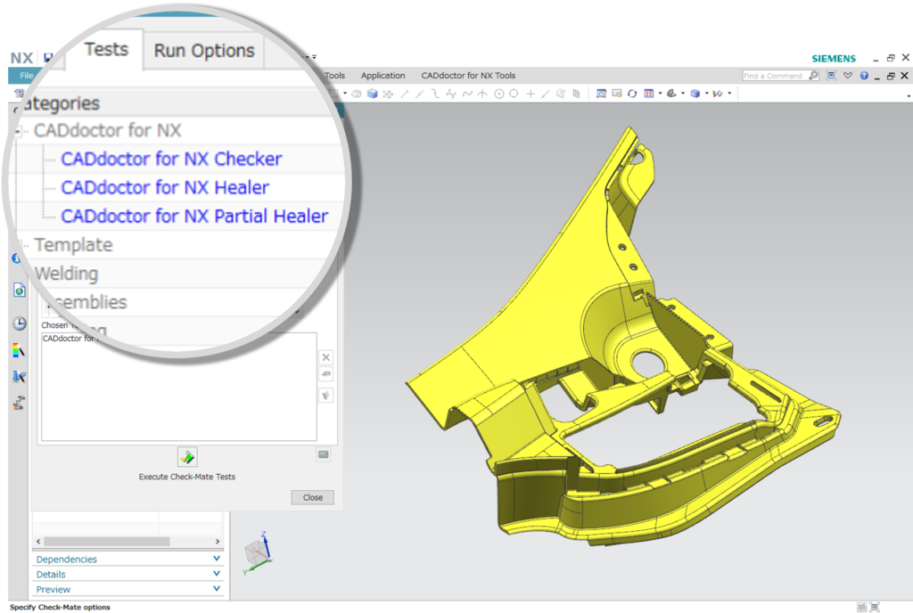 CADdoctor for NX | The power of CADdoctor built into NX | Elysium
